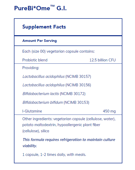 Pure Encapsulations PureBiOme G.I. 60's